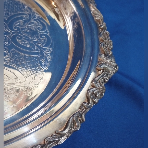 Sheridan Silverplate | Dining | Vintage Sheridan Silverplate Round ...